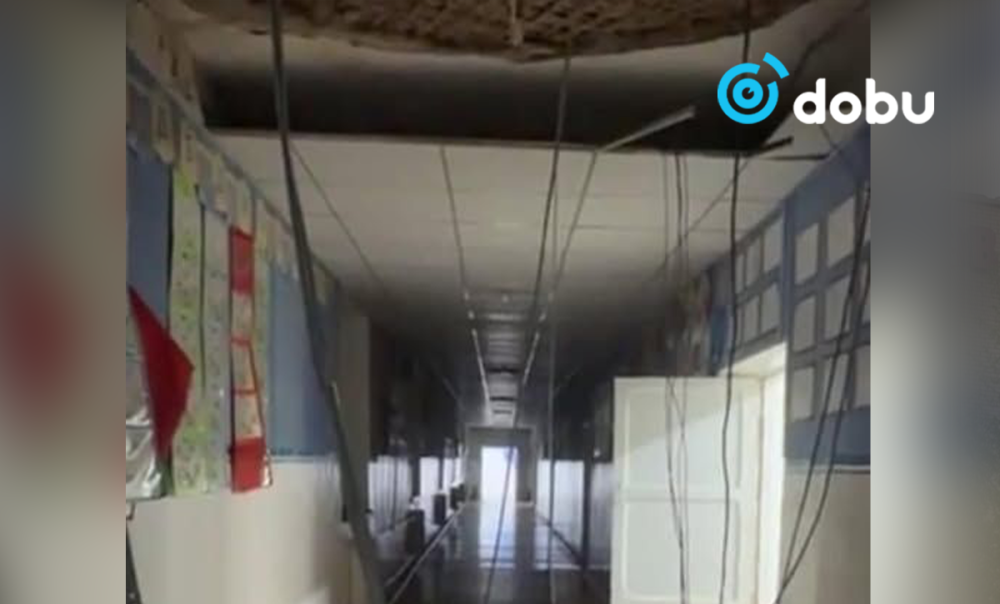 Сургуулийн барилгын тааз нурж, 9 настай хүүхэд бэртжээ - dobu.mn