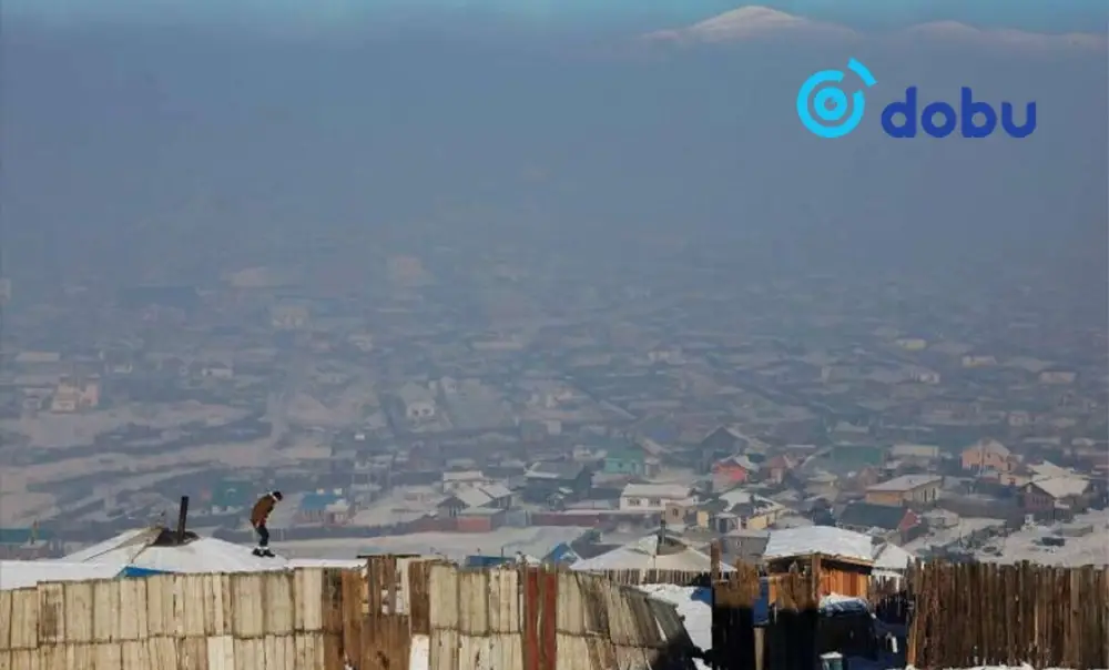 Толгойтод агаарын чанар хүний эрүүл мэндэд 4 дахин хортой хэмжээнд хүрлээ Dobu Mn