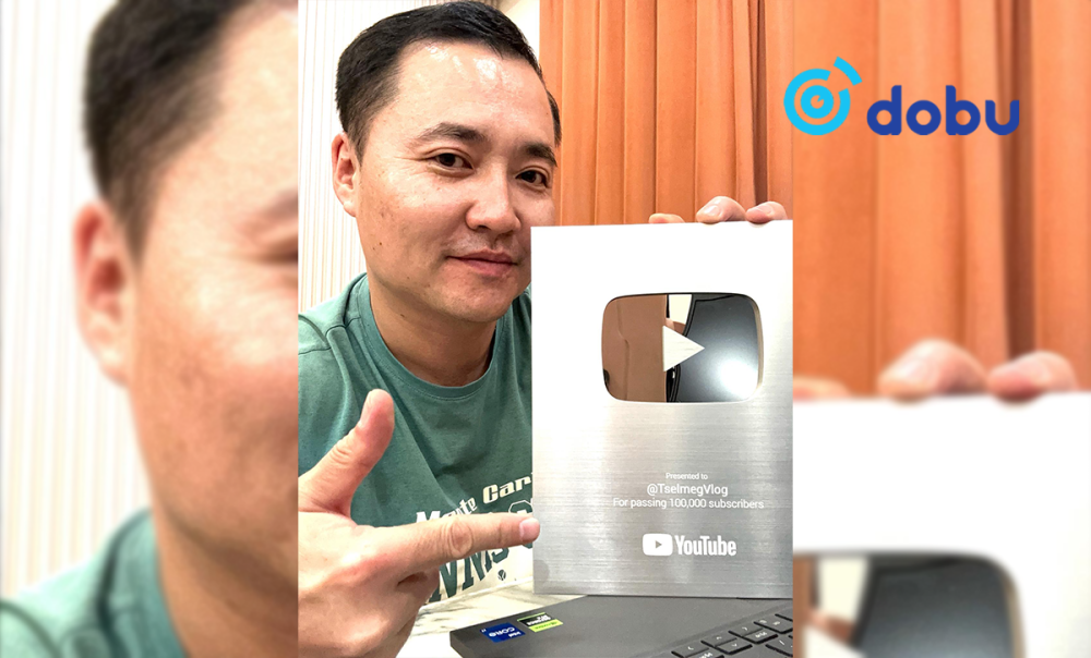 Б.Мөнхцэлмэг "Youtube”-ийн "Silver Play Button” шагналын эзэн болов - dobu.mn