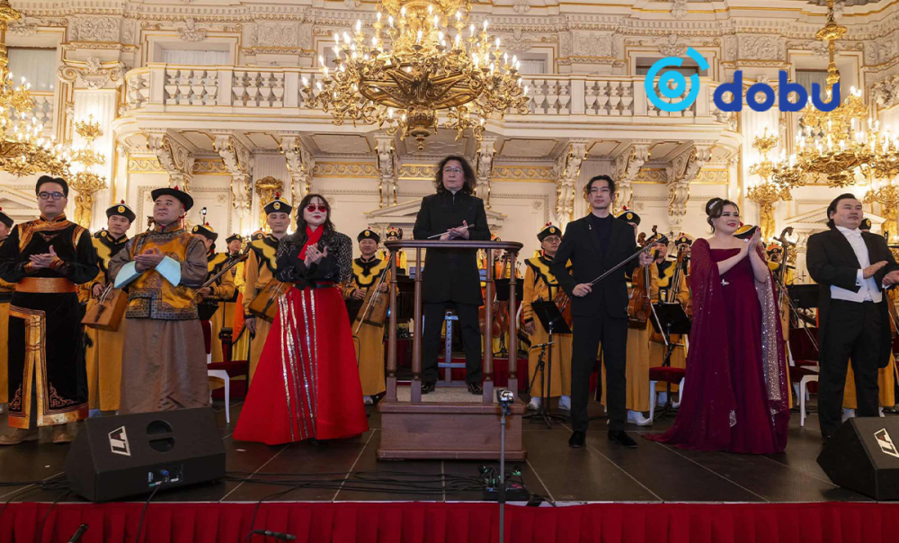 Морин хуурын найрал хөгжим Чехийн Ерөнхийлөгчийн ордонд тоглолтоо толилууллаа - dobu.mn