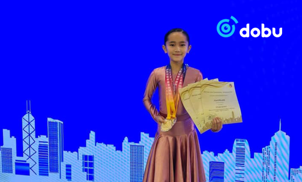 9 настай Э.Сондор бүжгийн спортын АЗИЙН АВАРГА боллоо - dobu.mn